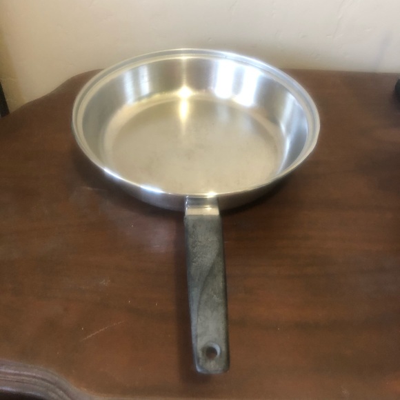 Flint Stainless Steel | Kitchen | Vintage Flint Stainless Steel Skillet ...